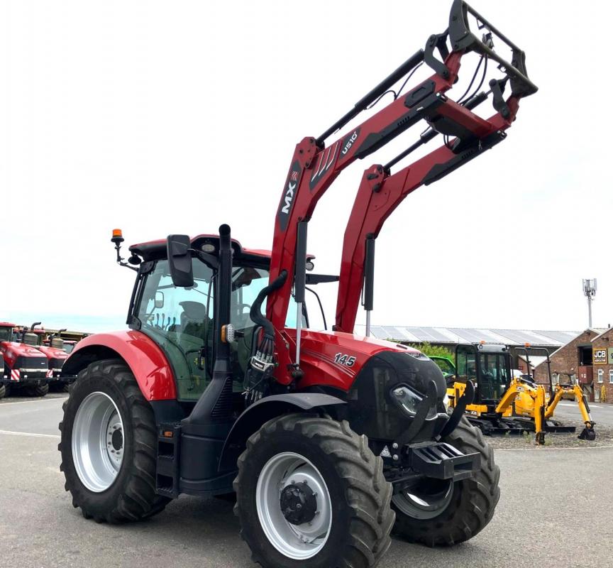Case Maxxum 145 cw U510+ Loader - 770 hours for Sale - SJB Tractors Ltd